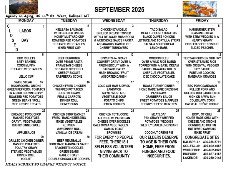 BIGFORK SENIOR CENTER – Bigfork Senior Site
